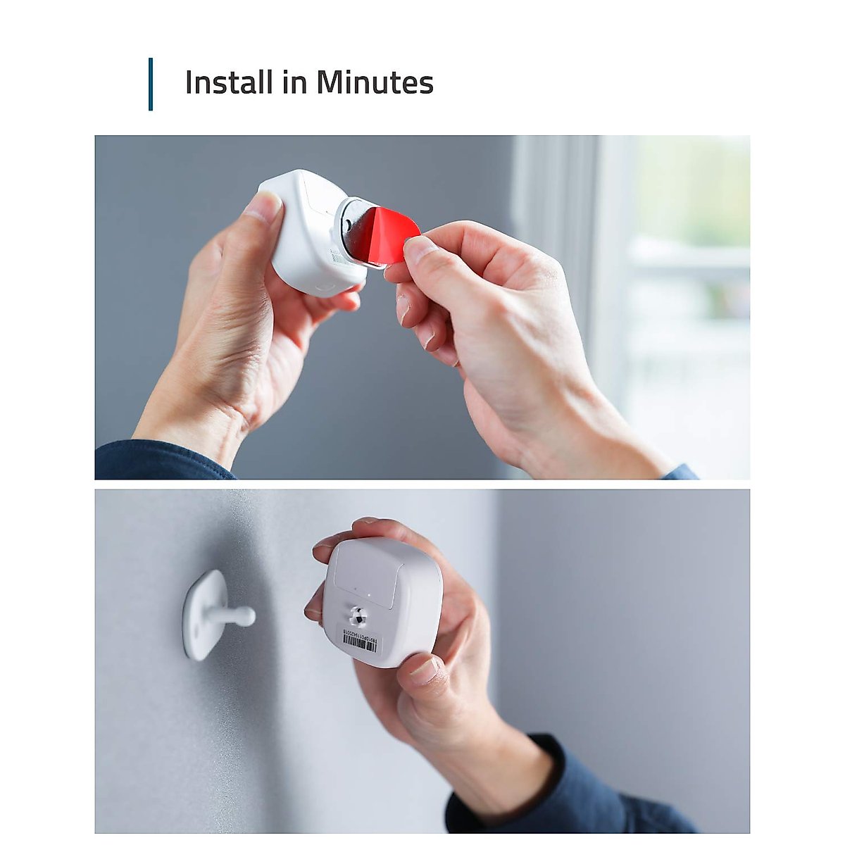 Motion Sensor, eufy Security Home Alarm System, 100° Coverage, 30 ft Detection Range, 2-Year Battery Life, Adjustable Sensitivity, HomeBase Required, Optional 24/7 Protection Service, Home Security