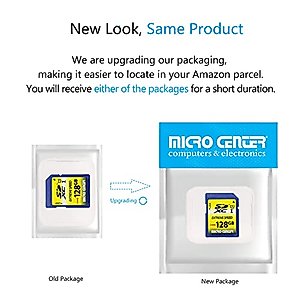 128GB Class 10 SDXC Flash Memory Card Full Size SD Card USH-I U1 Trail Camera Memory Card by Micro Center