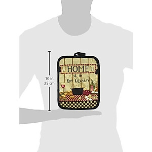 Kay Dee Designs Cotton Potholder, Home Is In The Kitchen