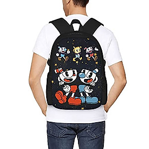 Anime Game Backpack Laptop Book Bags Waterproof Rucksack Casual Satchel For Boy & Girl