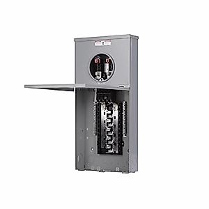 Siemens MC2040B1200S 200 Amp 20 Space 40 Circuit Overhead Surface Mount Meter Load Center Combination with Ring Type Cover