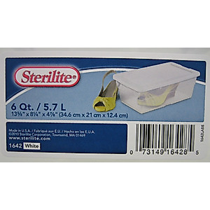 Sterilite Box Storage, 1 Pack