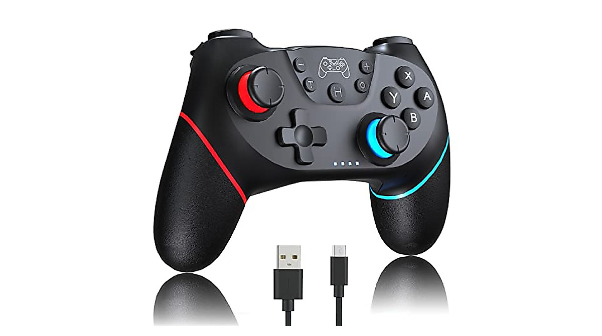 YUYIU Upgraded Switch Pro Controller | Dual Vibration, Turbo