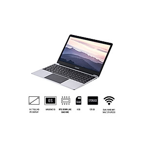 Fusion5 14.1" Full HD Windows 11 Laptop - 128GB Storage, 4GB RAM, T90B+ Pro Model Lapbook, Quad Core CPU, 5GHz WiFi (Dual-Band WiFi) 2X WiFi speeds, Supports M.2 SATA SSD