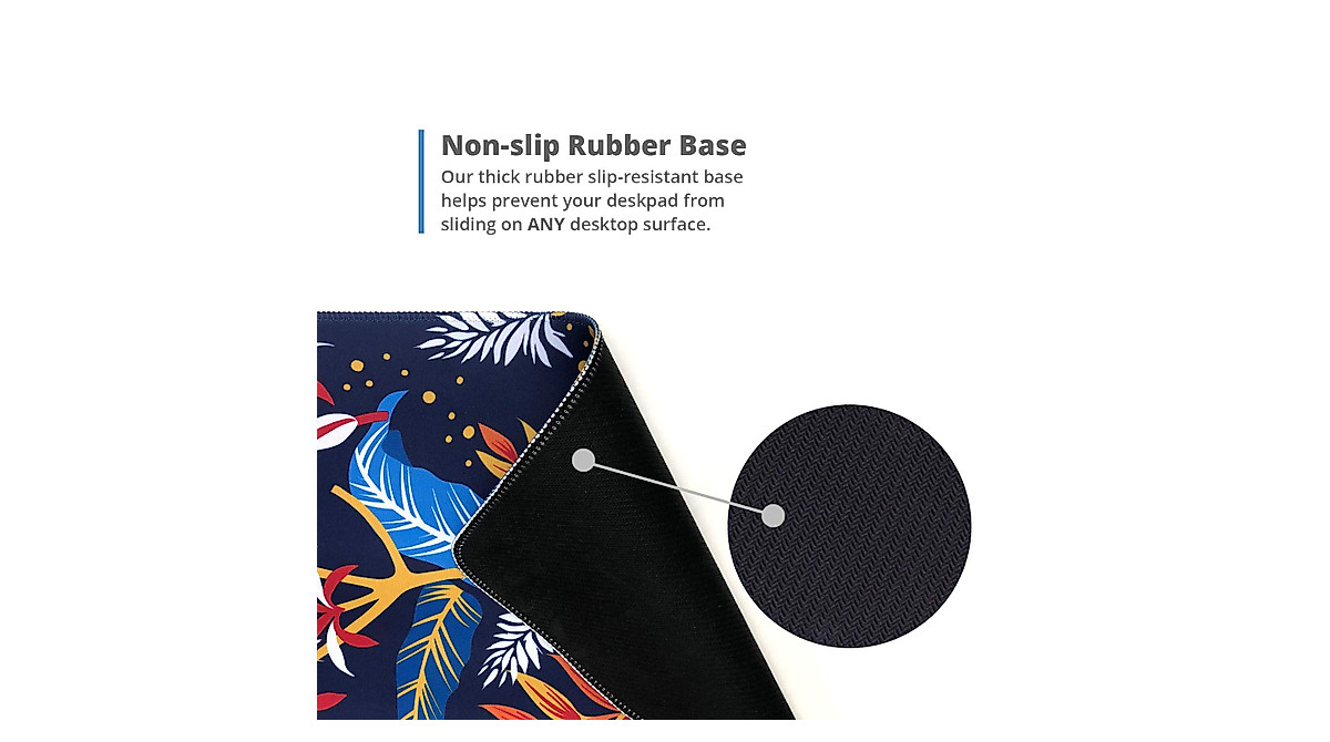French Koko XL Gaming Mouse Pad - 30.7" x 14.9" | Smooth Control
