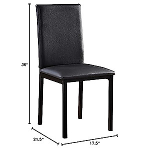 Lexicon Archglen Dining Chair (Set of 4), Black