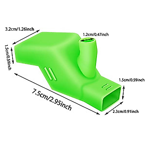 YEAJOIN 6PCS Silicone Faucet Water Tap Extender Spout Hand Washing Water Faucet Sink Extender for Kids Baby Children Toddler