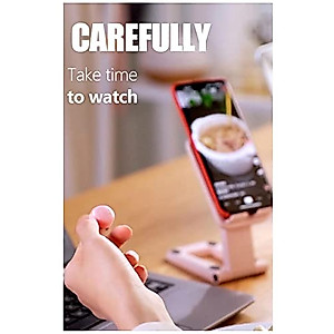 Social Media Swiper Bluetooth Device Lazy Scrolling for Tiktok, Instagram, Snapchat and Facebook (Pink)