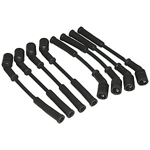 MSD 5574 Street Fire Spark Plug Wire Set Black
