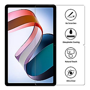 XunyLyee 2-Pack, Screen Protector for Lenovo Tab M10 Plus 3rd Gen 2022 (10.61 Inch) Anti-Scratch Tempered Glass Film Easy Installation