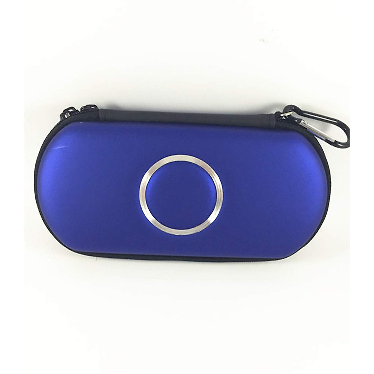 Hipipooo Portable Hard Carry PSP Bag Protective Case Shell Travel Bag for Sony PSP 1000/2000/3000 Game Console (Blue)