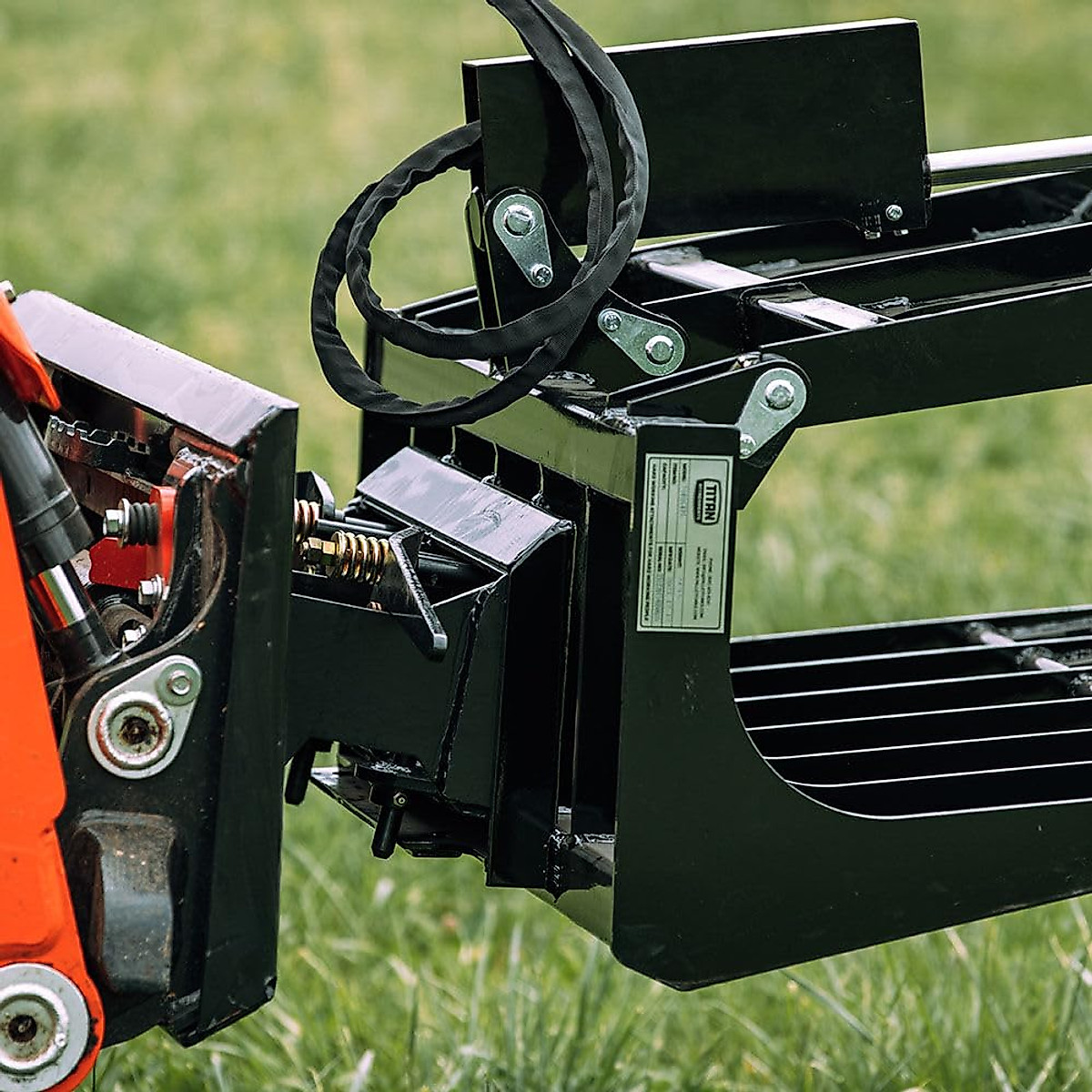 Titan Distributors Inc. Adapter to Convert Full Size Universal Skid Steer Quick Tach to Toro Dingo