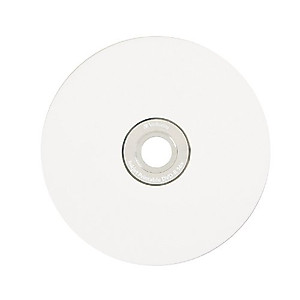 Verbatim 4.7 GB up to 16x White Inkjet Printable Recordable Disc DVD-R, 100-Disc Spindle 95153