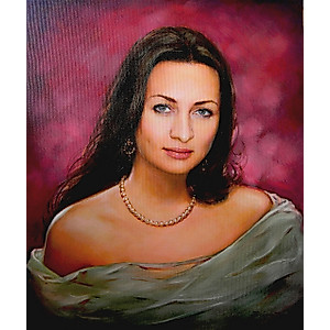 Portrait Handmade, Custom Oil Painting Portrait From Photo, Oil on canvas, couple portrait, portrait for gift, bithday gift, canvas painting