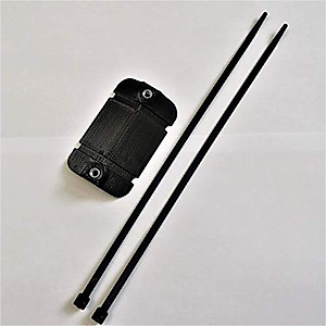 3D Cabin Bike Bottle Cage Mount Bracket Holder for Square Bike Frames, Electric Bike Frame Fits Same Bike Black