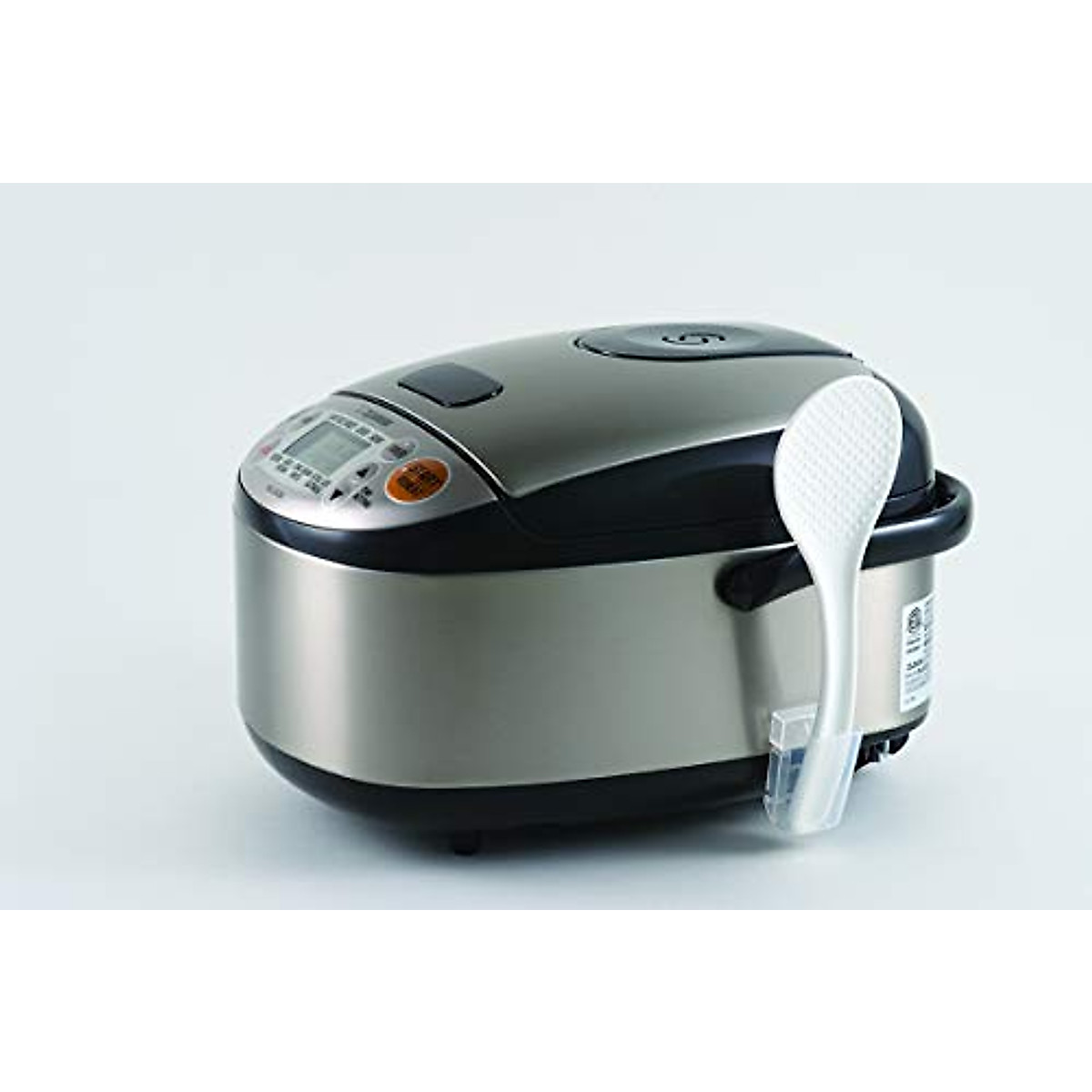 Zojirushi NS-LGC05XB Micom Rice Cooker & Warmer, 3-Cups (uncooked), Stainless Black