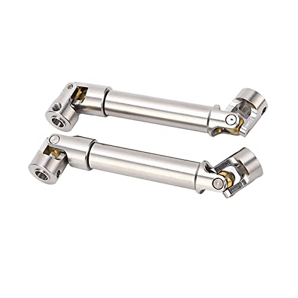 RC Drive Shaft Set, 2Pcs M4 Six Teeth RC Drive Shaft for 1/10 RC Crawler (91mm)