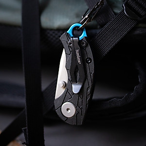 Kershaw Aftereffect Folding Pocket Knife, 1.7-Inch Blade with Manual Opening, Inset Liner Lock (1180), Black