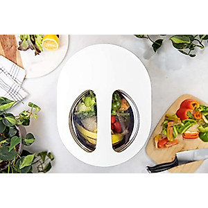 Lomi Skylight | Clear lid Accessory for Your Lomi Electric Kitchen Composter | Turn Waste into Natural Fertilizer with a Single Button with Lomi, The Smart Waste™ Electric Kitchen Composter