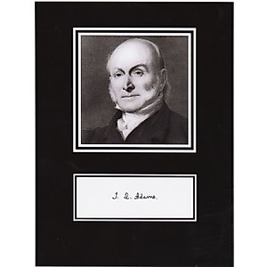 Kirkland President John Quincy Adams 8 X 10 Photo Display Autograph on Glossy Photo Paper