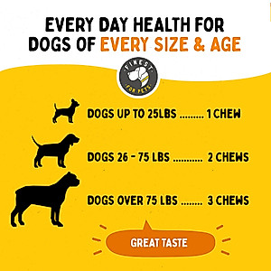 Dog Allergy Relief - Dog Allergy Chews Itch Relief, Seasonal Allergy Support for Itchy Skin, with Omega 3, Pumpkin & Probiotics (120 Soft Chews)