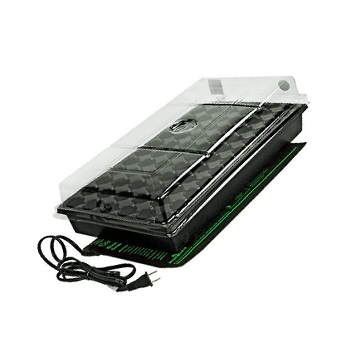 Jump Start CK64050 Germination Station w/Heat Mat Tray, 72-Cell Pack, One size, 2" Dome