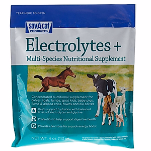 Milk Products 01-7408-0264 Electrolytes Plus Supplement for Livestock, 6-Oz. - Quantity 18 Farm Feed