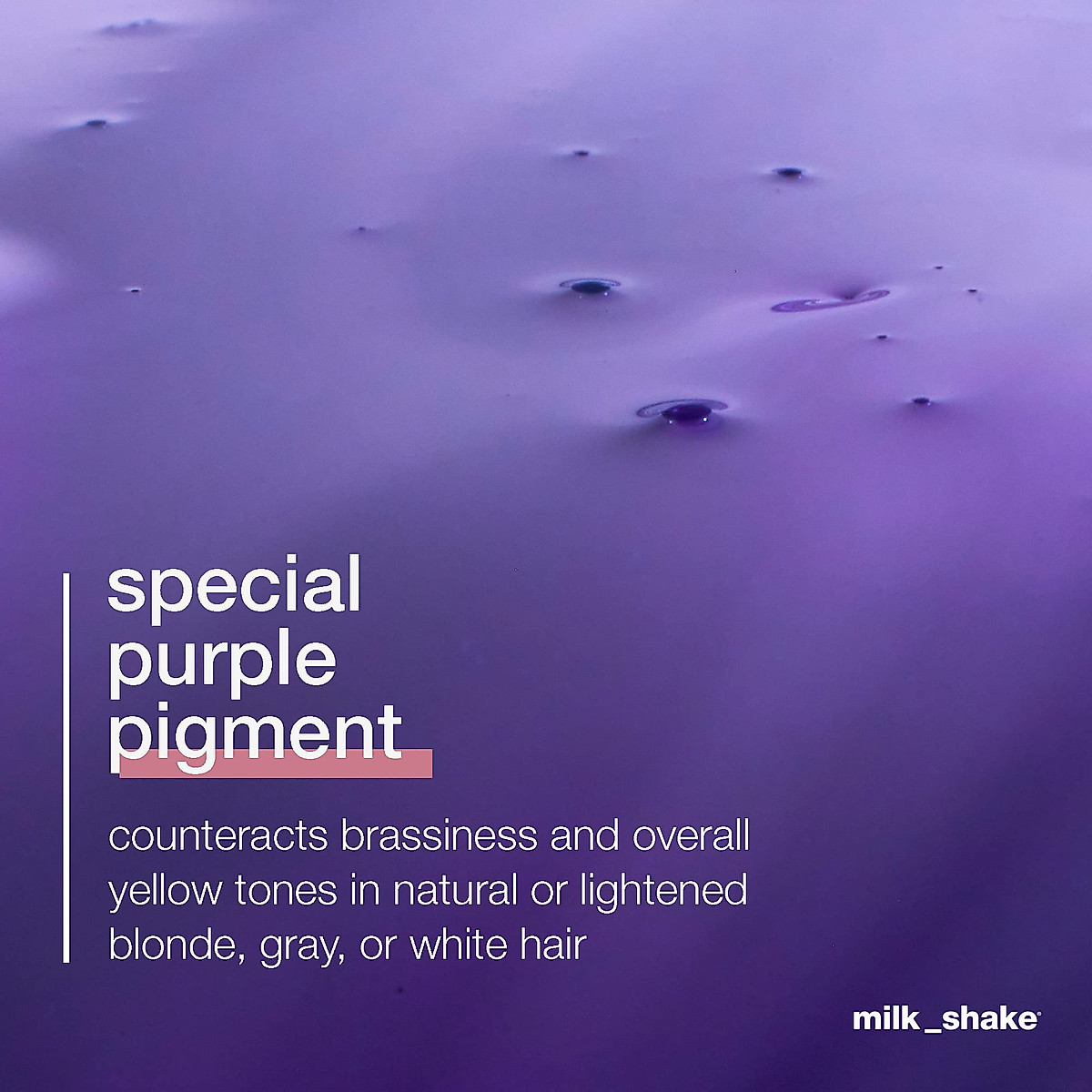 milk_shake Silver Shine Purple Shampoo 10.1 Fl Oz + Silver Shine Purple Conditioner 8.4 Fl Oz - Blonde Shampoo and Conditioner for Brassy Hair