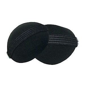 2PCS Women Sponge Bump It Up Volume Hair Clip Bump Inserts Hair Pads Hair Bun Maker Hair Styling Accessories for DIY Hairstyle