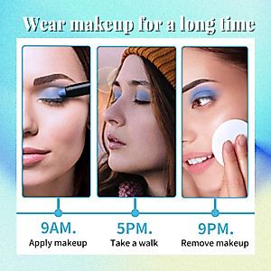 Oillase 12 PCS Eyeshadow Stick Sets with Smudge Proof Eyeshadow Primer Base, Waterproof Glitter Eyeshadow Pen with Soft Brush, Cream Eye Shadow Stick Makeup, Shimmer and Matte Eyeshadow Pencil Crayon