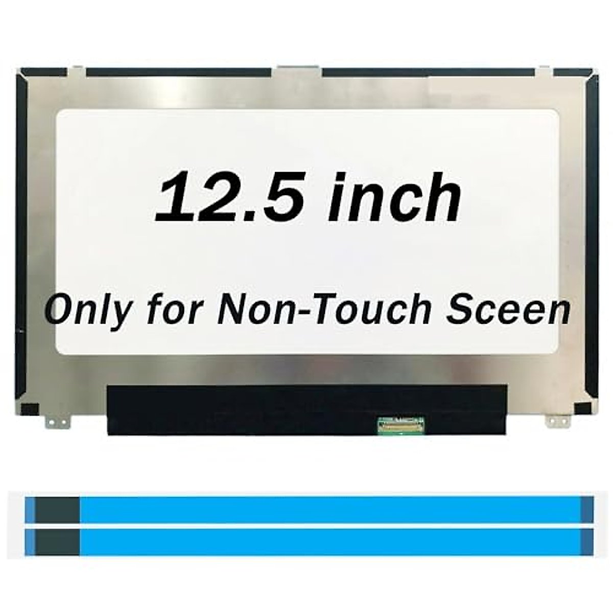 PEHDPVS 12.5" New LCD Screen Replacement for Dell Latitude 12 5290 60Hz 40 Pins 1366x768 LCD LED Laptop Display Panel(Only for Non-Touch Screen)