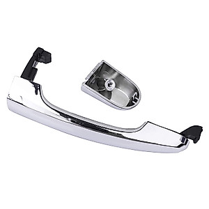 Exterior Rear Left Driver Side Chrome Door Handle Replacement for Kia Sorento 2011 2012 2013 2014 2015 Replace#OE 826512P010 836522P010