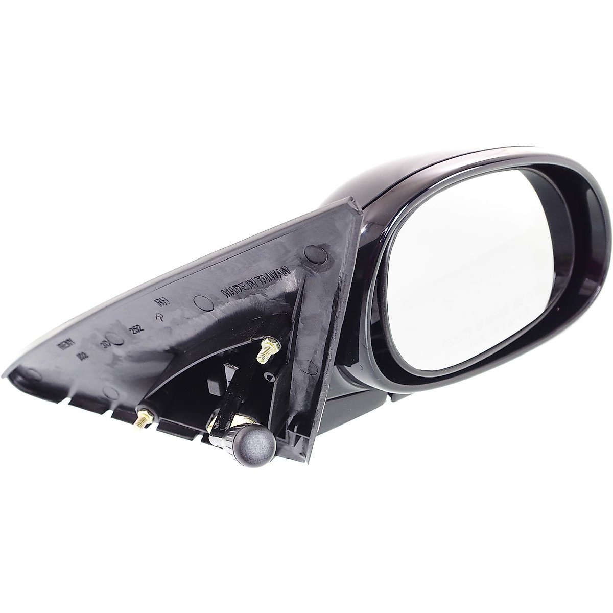 Kool Vue Mirror Set Compatible With 1992-1995 Honda Civic, Manual Folding, Manual Remote Glass, Paintable Driver and Passenger Side