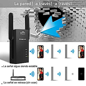 WiFi Extender, Wodgreat 300Mbps WiFi Repeater Wireless Internet Booster with Ethernet Port, 2.4GHz Wireless Signal Amplifier for Home, Repeater/AP/Router Modes Supported, Wide Compatibility Easy Setup