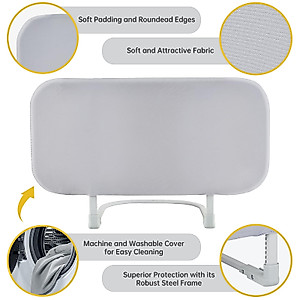 strenkitech Portable Bed Rails for Toddler: Travel Baby Bed Rail Guards for Crib, Twin, Queen, Full, King Size Beds - Easy to Assemble, Safe Guard Bed Side Rail for Toddlers and Kids