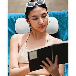 AOSYCO Headrest Pillow for Chaise Lounge, All Weather Weighted Outdoor Chaise Head Pillow, Pool Chaise Lounge Pillows Sunbathing Swing Pool Furniture, Chaise Lounge Cushion