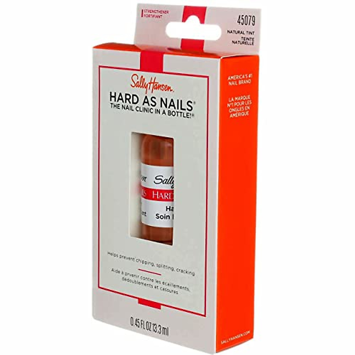 Sally Hansen Hard As Nails Natural Tint 0.45 Ounce (13.3ml) (2 Pack)
