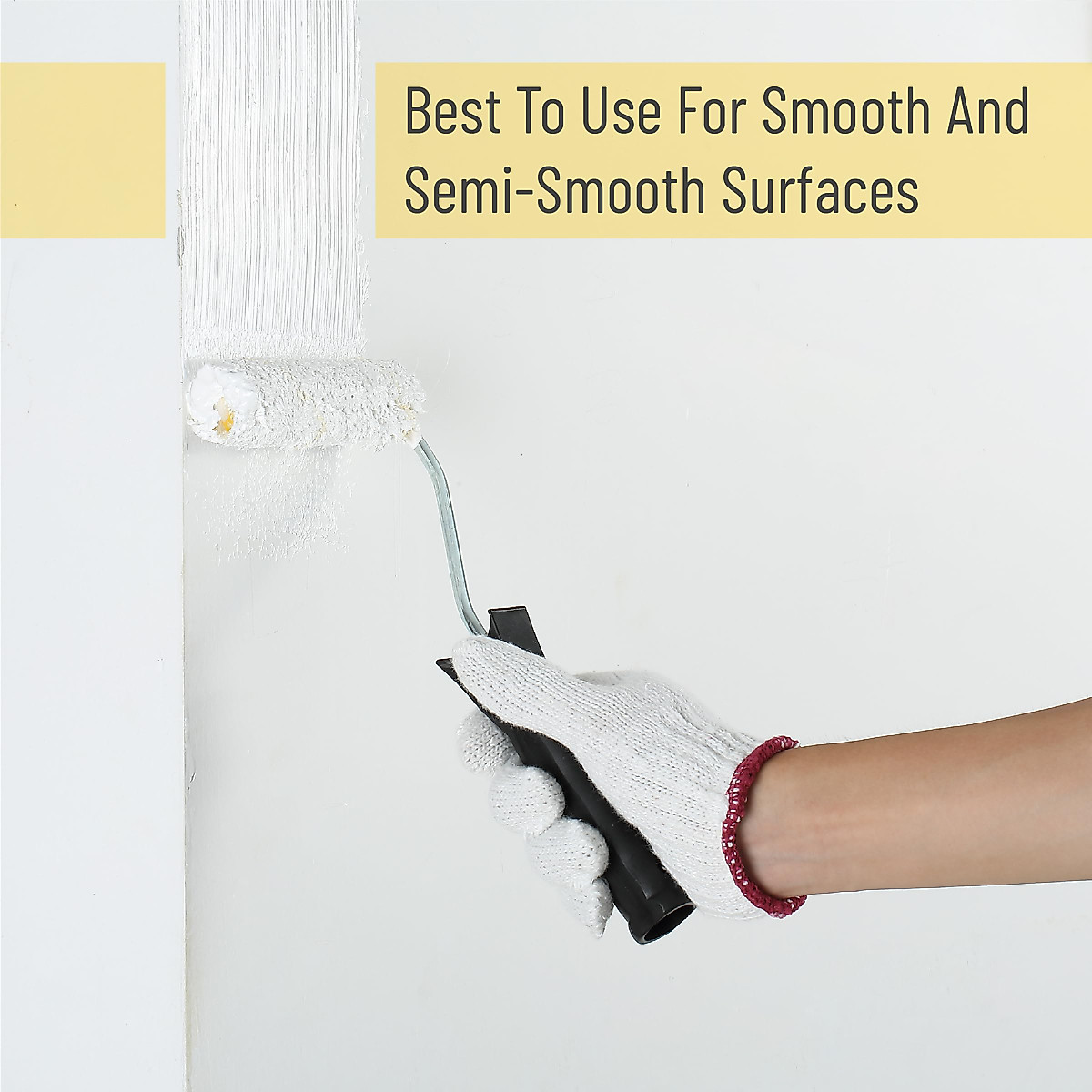 Bates- Paint Rollers, 4 inch Paint Roller with 20 Covers, Small Paint Roller, Paint Roller Covers, Mini Paint Roller, Paint Roller 4 Inch, Mini Rollers for Painting, Paint Rollers 4 Inch