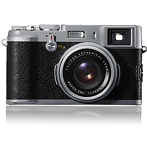 FUJIFILM FinePix X100 APS-C CMOS EXR Digital Camera with 23mm Fujinon Lens and 2.8-Inch LCD - International Version (No Warranty)