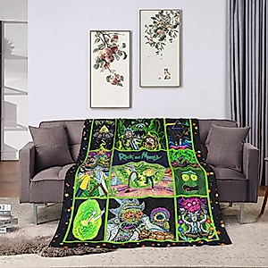 Super Soft Blanket Lightweight Cozy 3D Printed Flannel Throw Blankets for Kids Adults Gifts Sofa Bed 50"x40"