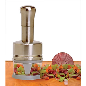 Norpro Stainless Steel Vegetable Chopper, One Size, Silver
