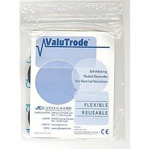 Axelgaard Valutrode # CF7000 2.75", Round Fabric Top Electrodes 4 per Pack - 10 Packs