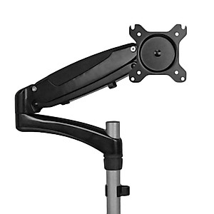 StarTech.com Laptop Monitor Stand - Computer Monitor Stand - Full Motion Articulating - VESA Mount Monitor Desk Mount (ARMUNONB)