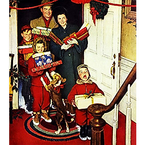 Norman Rockwell Pop-up Advent Calendar