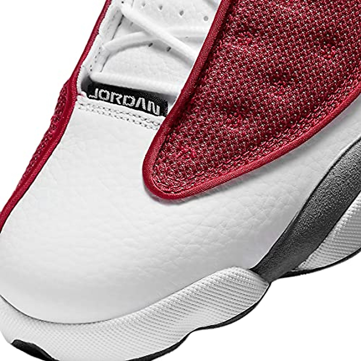 Nike Men's Air Jordan 13 Retro Red Flint, Gym Red/Flint Grey/White/Black, 10
