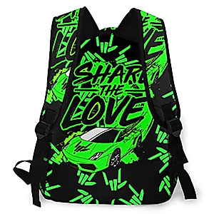 NUIFENB Kid Schoolbag Share Love Merch Backpack Child Schoolbags Water Resistant Student Rucksack