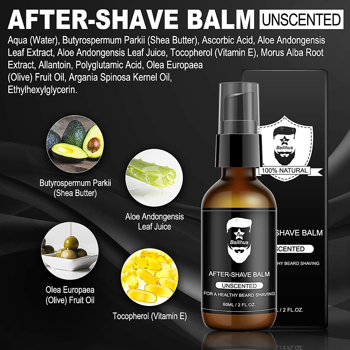 Razor Shaving Kit for Men, Include Safety Razor, Shaving Cream, Pre Shave Oil, Aftershave Balm for Men, Shaving Brush & Bowl, Shaving Apron Bib Gift Sets for him Boyfriend Stocking Fillers (Unscented)