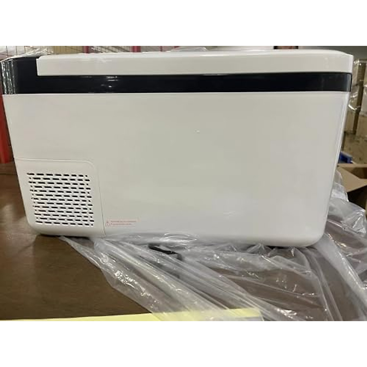 UKKISO 12 Volt Refrigerator for Car: 20L Portable Fridge Car Cooler -4℉-68℉ RV Electric Compressor Cooler APP Control Mini Fridge and Freezer, 12/24V DC and 100-240V AC for Travel, Camping