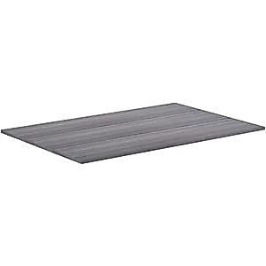 72 in. Revelance Conference Rectangular Tabletop - Weathered Charcoal