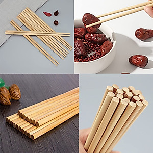 Personalized Custom Wooden Chopsticks with Name Bulk for Beginners Custom Engraved Bamboo Chop Sticks Wedding Favors Party Gifts Housewarming Birthday Party Wedding Gifts(C 20PC)